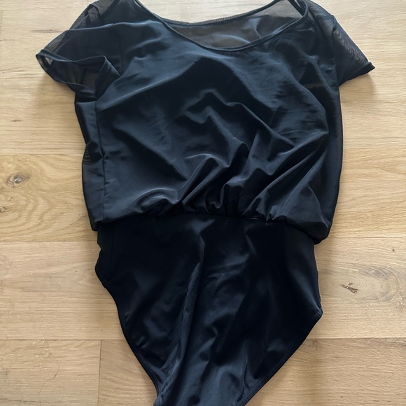 balera | Other | Balera Black Sheer Leotard | Poshmark
